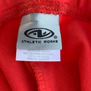Athletic Works | Shorts | Nwt Athletic Works Red Bike Shorts | Poshmark